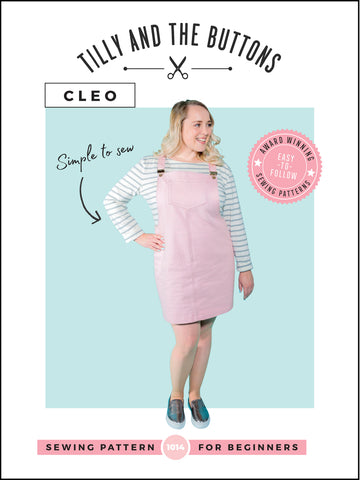 Cleo Dress Sewing Pattern – Spool And Spindle Printshop