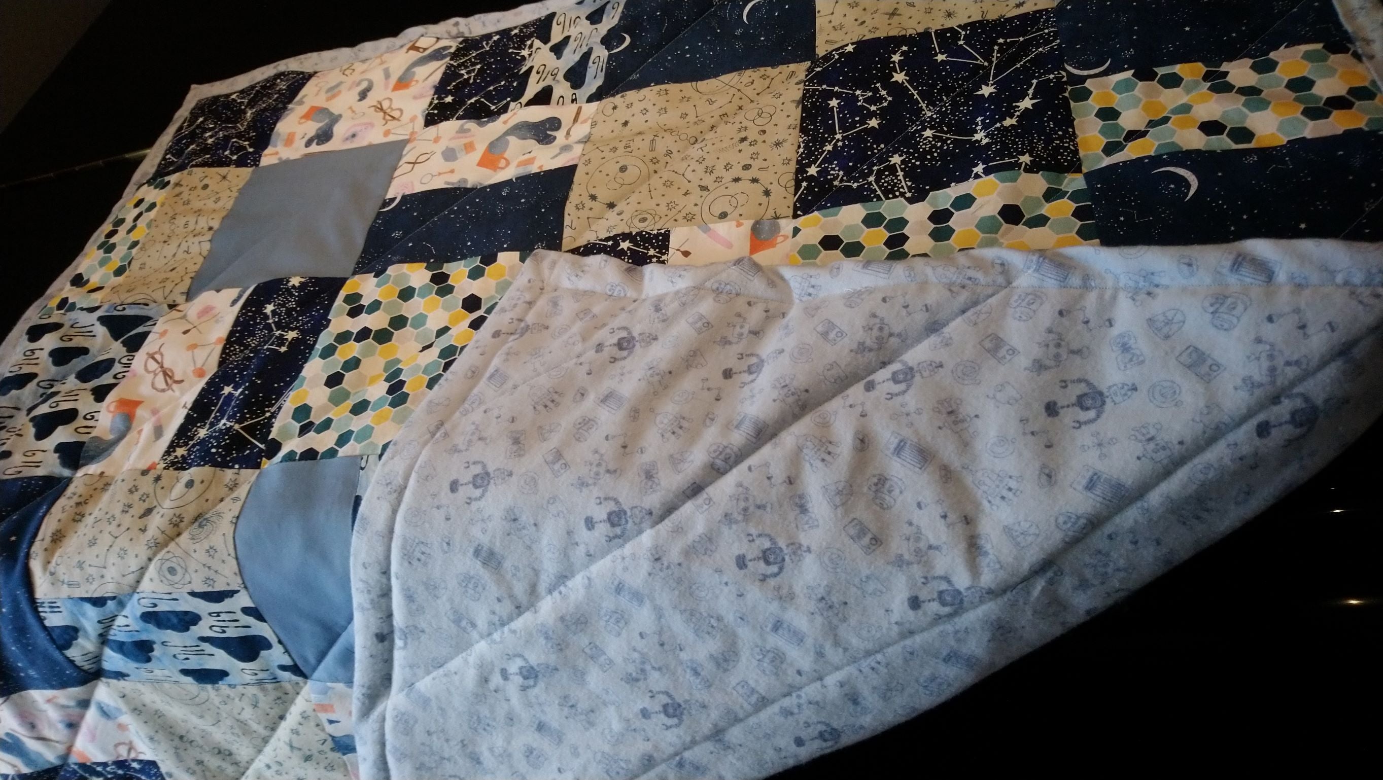 Maker Inspo: Baby Quilt in Quilting Cotton and Flannel – Spool And ...